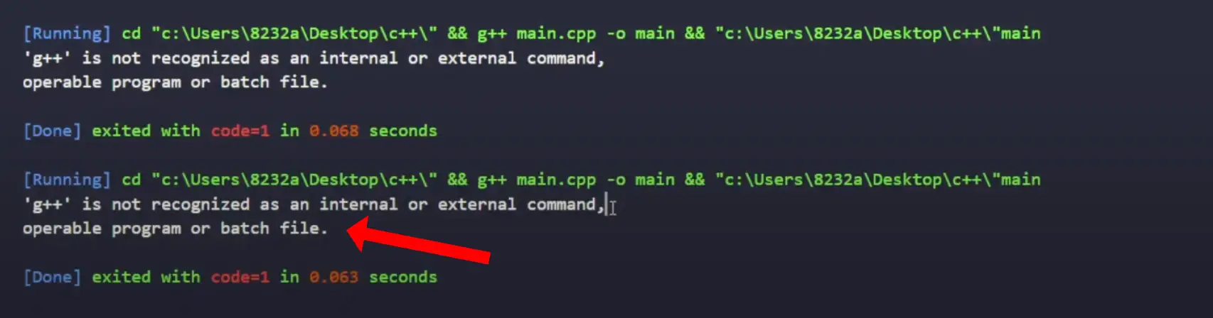 Fix Gccg Is Not Recognized As An Internal Or External Command Operable Program Or Batch File